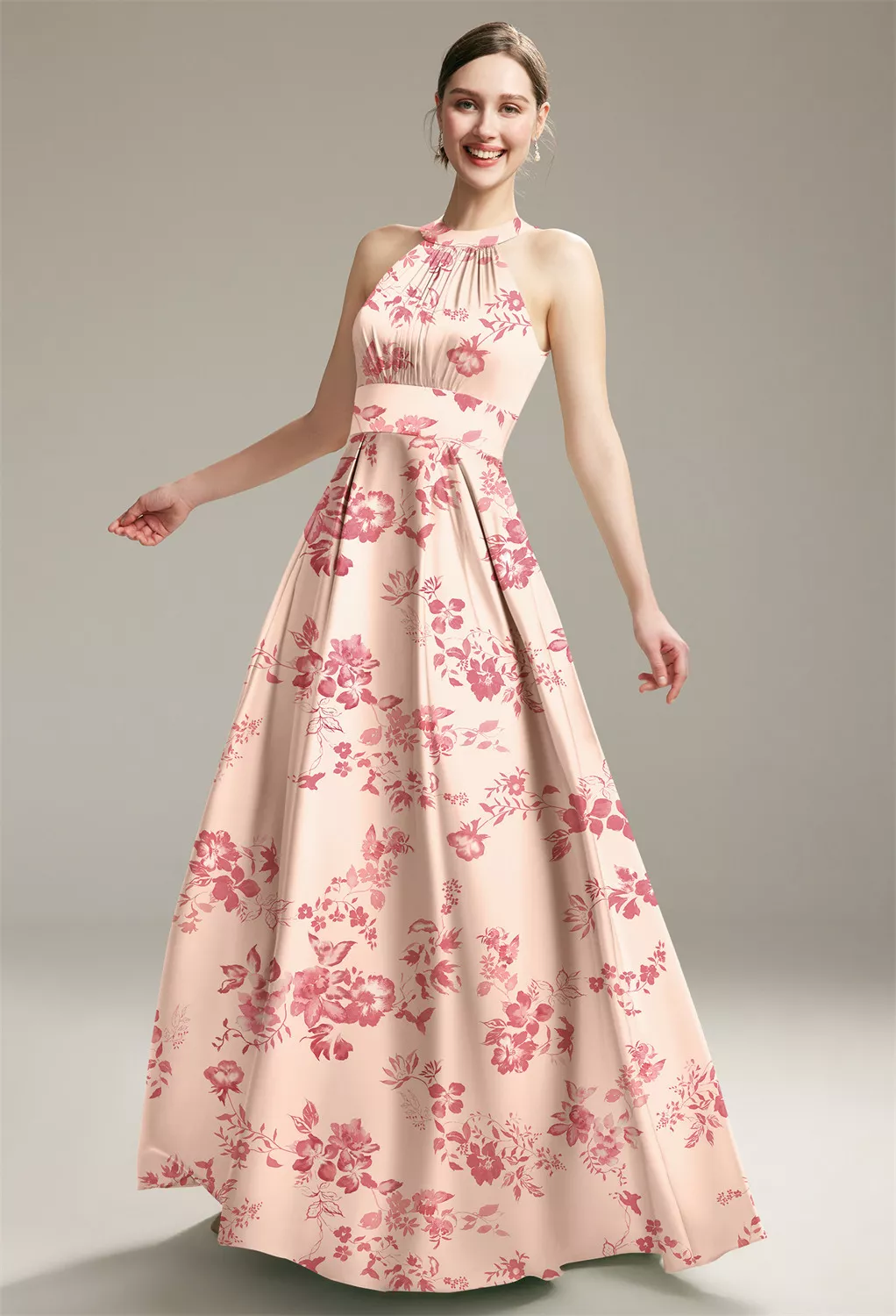 AW Asa Dress, Sage Green Crystal Satin Satin Charmeuse Tea Length ...