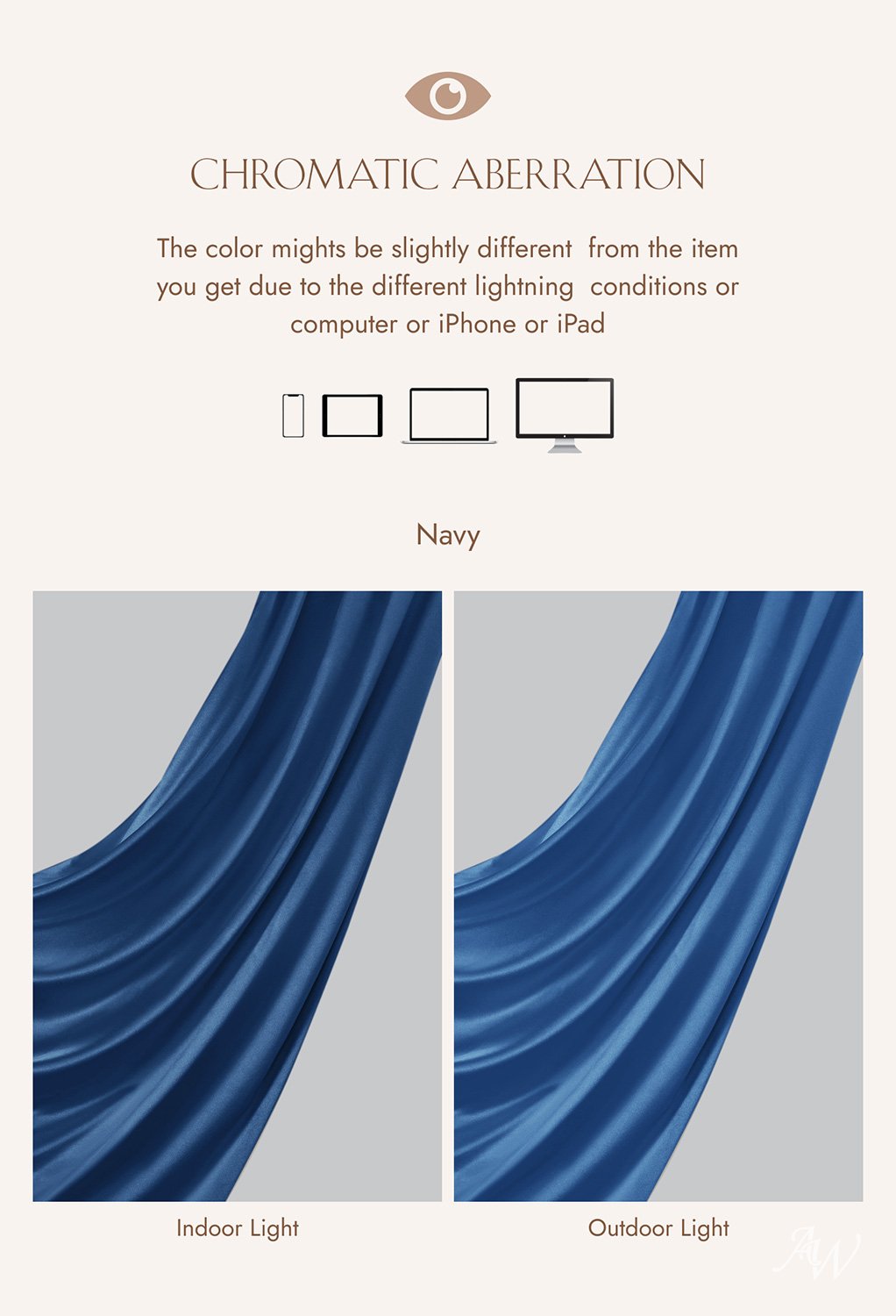 AW Penrose Dress, Navy Satin Charmeuse Ankle Length Straight Neckline Mother of the Bride ...