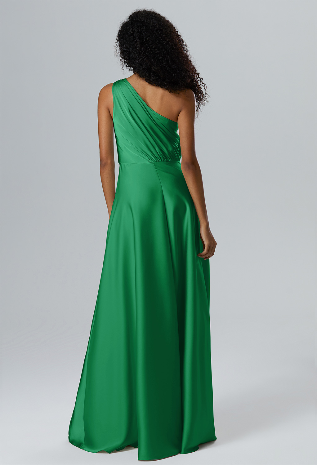 AW Largo Dress, Blushing Peonies Crystal Satin Satin Charmeuse Floor ...