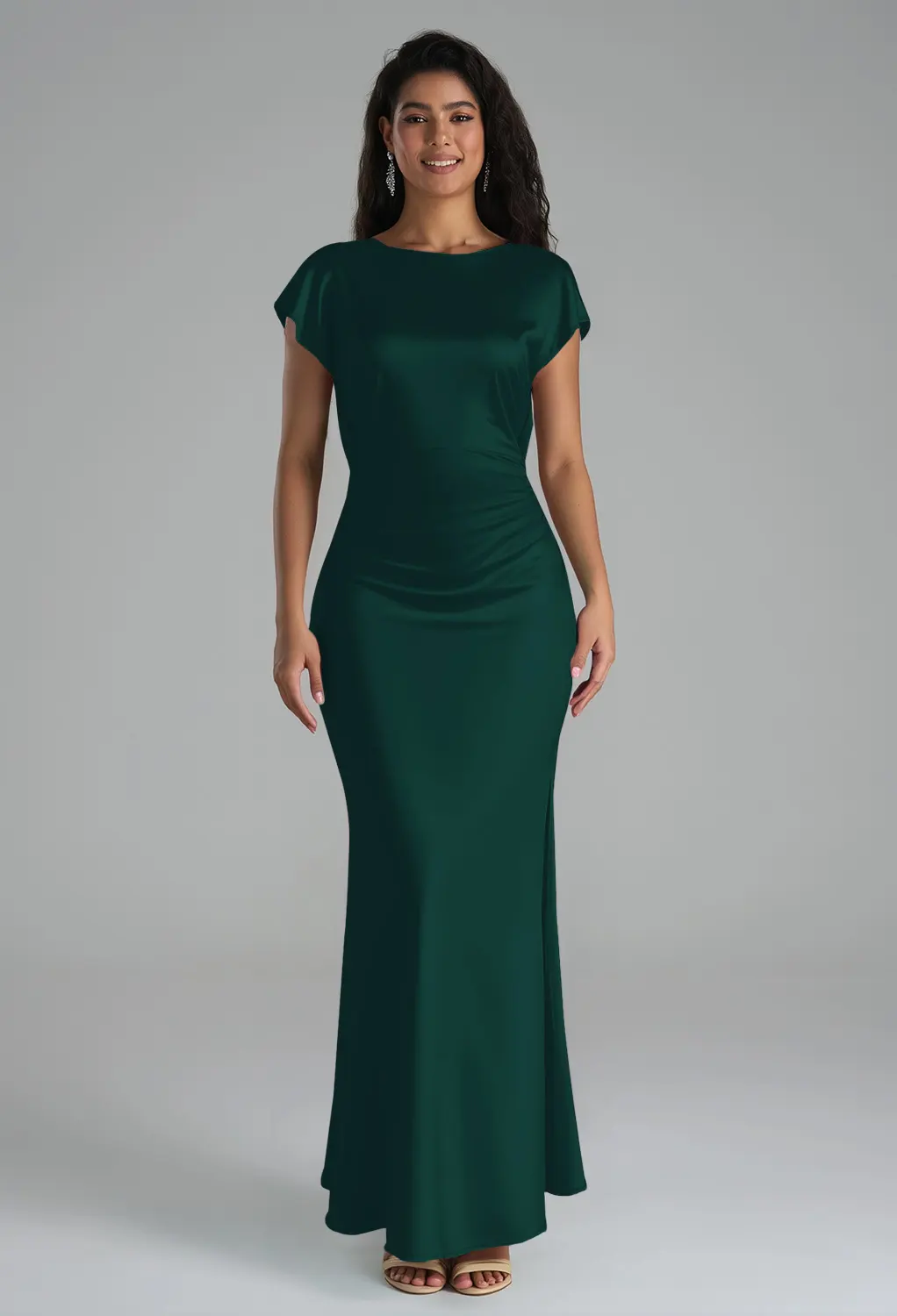 Hunter Green Bridesmaid Dresses | AW.Bridal
